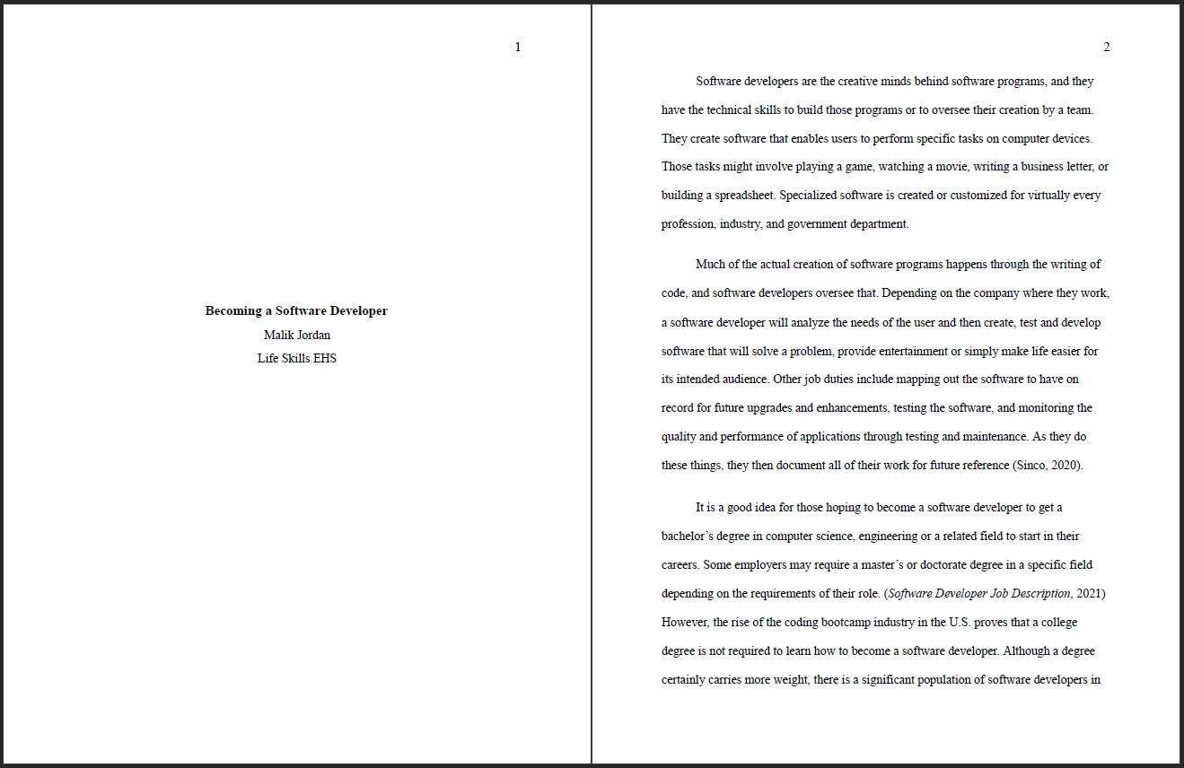 Writing Guidelines and Resources